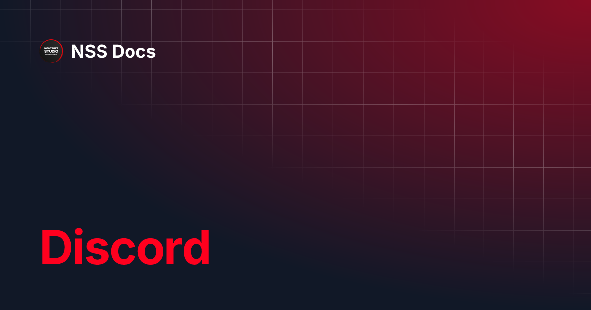 Discord | NSS Docs