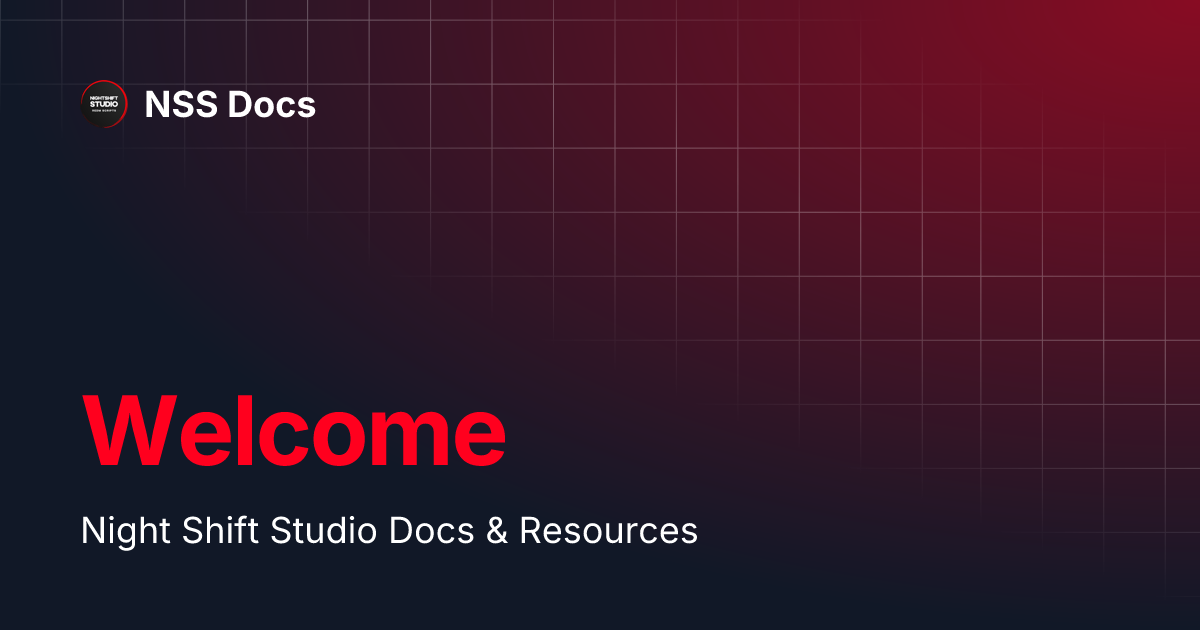 Welcome | NSS Docs